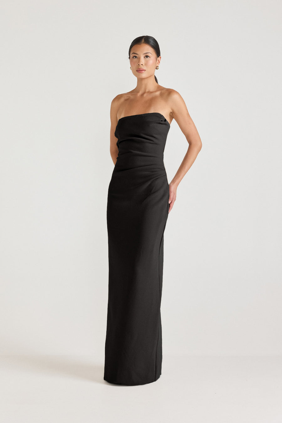 DESIREE DRESS - BLACK – TOJHA