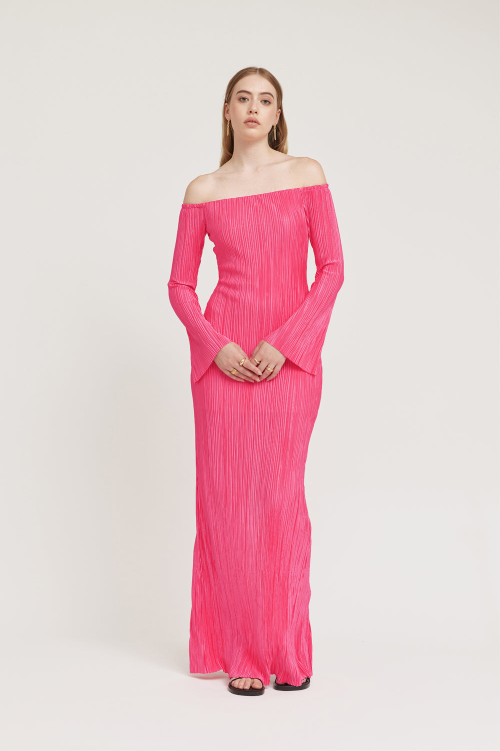 CARRIE DRESS - RASPBERRY – TOJHA